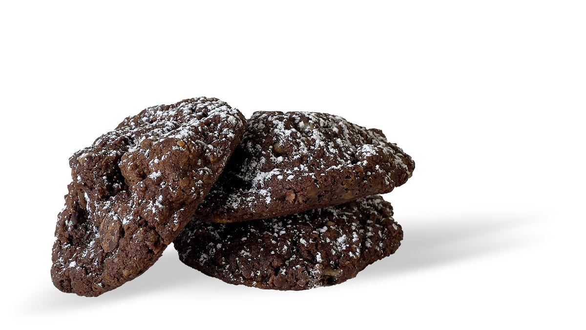 Chocolate Walnut Brownie Cookies